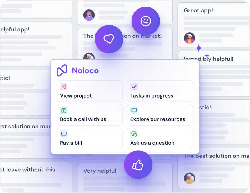 Create Your Custom Client Portal with Noloco - Modern Nocode App Builder